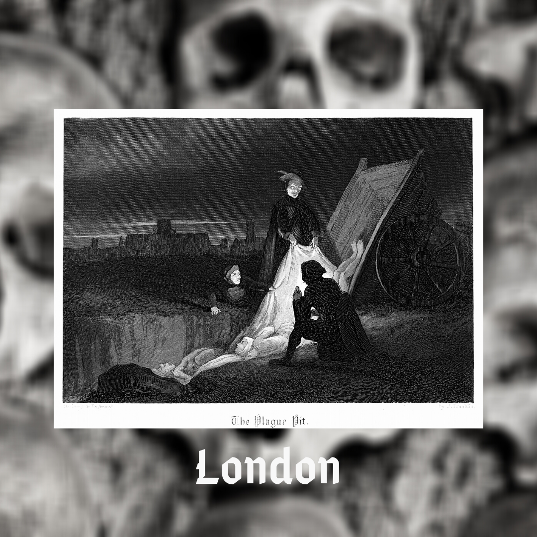 London plague pits - the locations! - London Ghosts